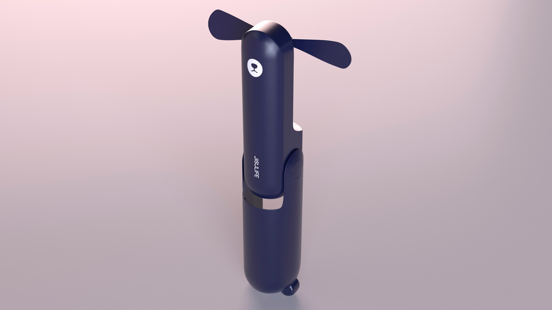 3D Handheld Mini Fan Blue Model - TurboSquid 2128829