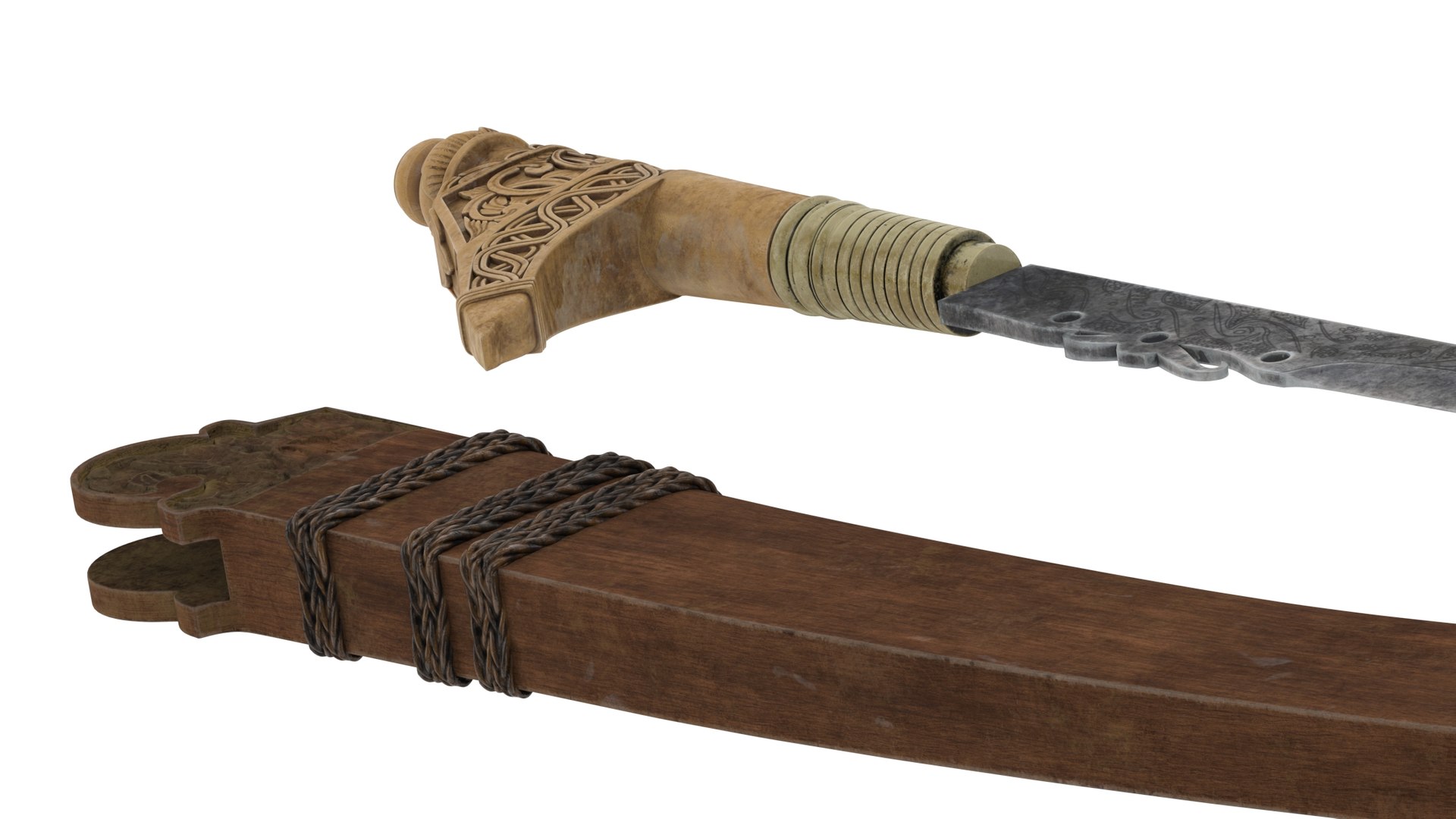 Niabor Sword 3D model - TurboSquid 1760567