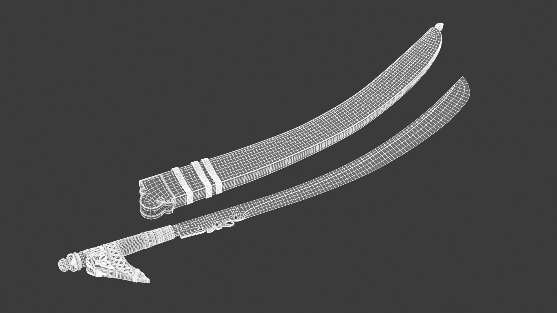 Niabor Sword 3D model - TurboSquid 1760567