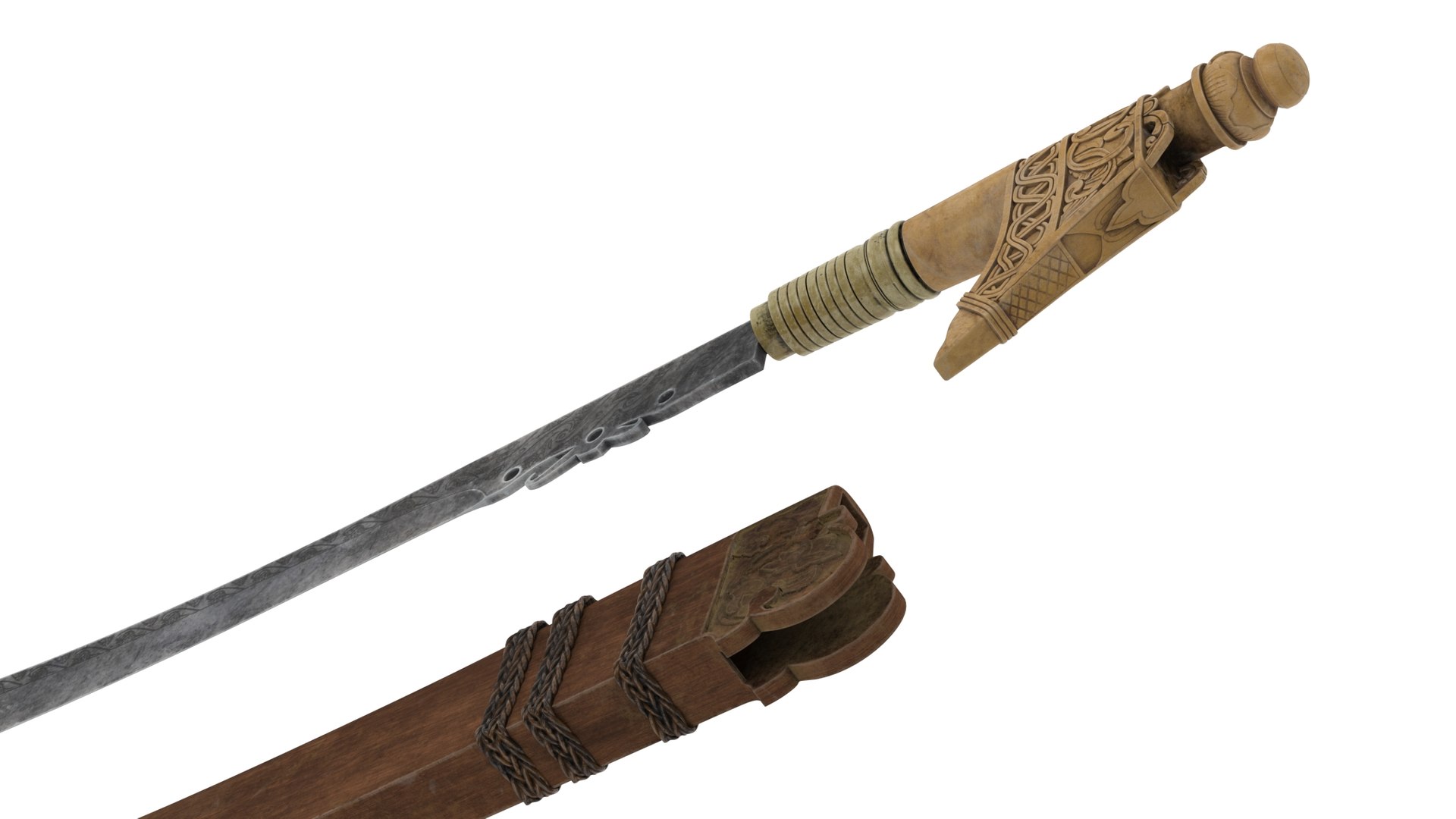 Niabor Sword 3D model - TurboSquid 1760567