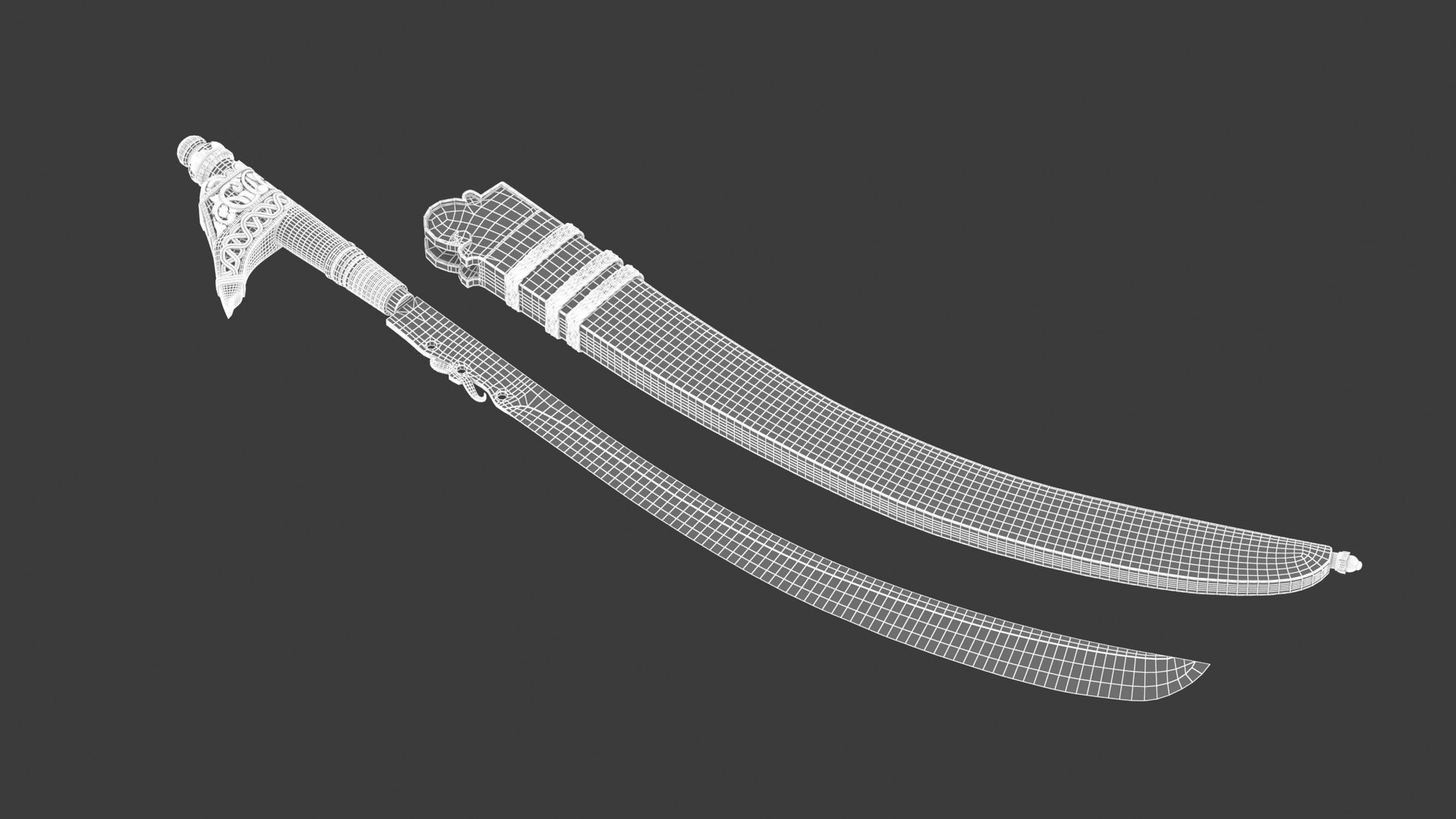 Niabor Sword 3D model - TurboSquid 1760567