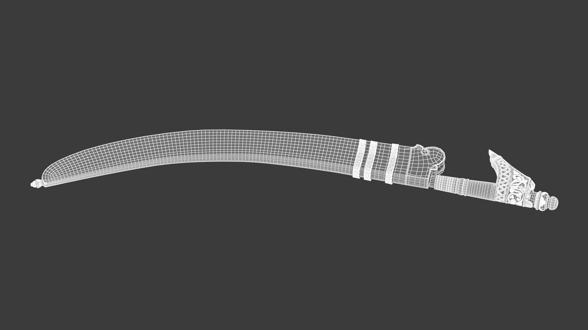 Niabor Sword 3D model - TurboSquid 1760567