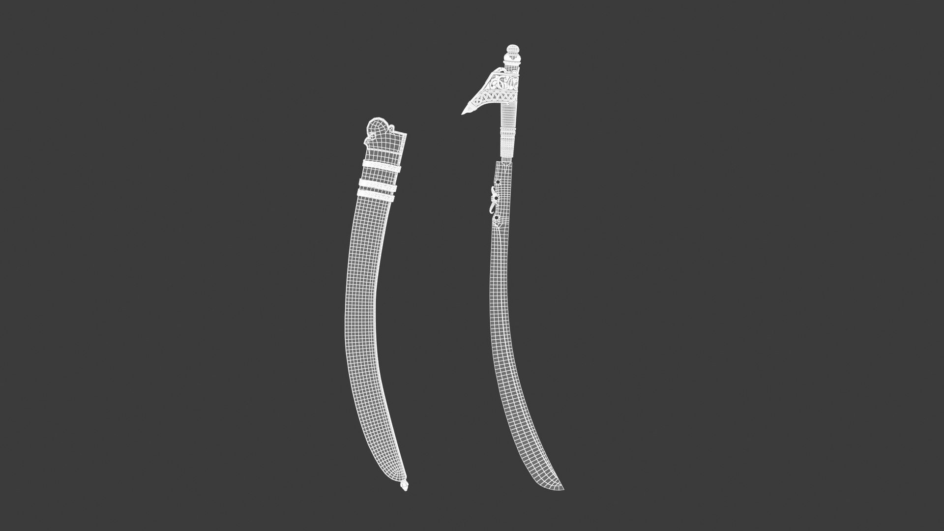 Niabor Sword 3D model - TurboSquid 1760567
