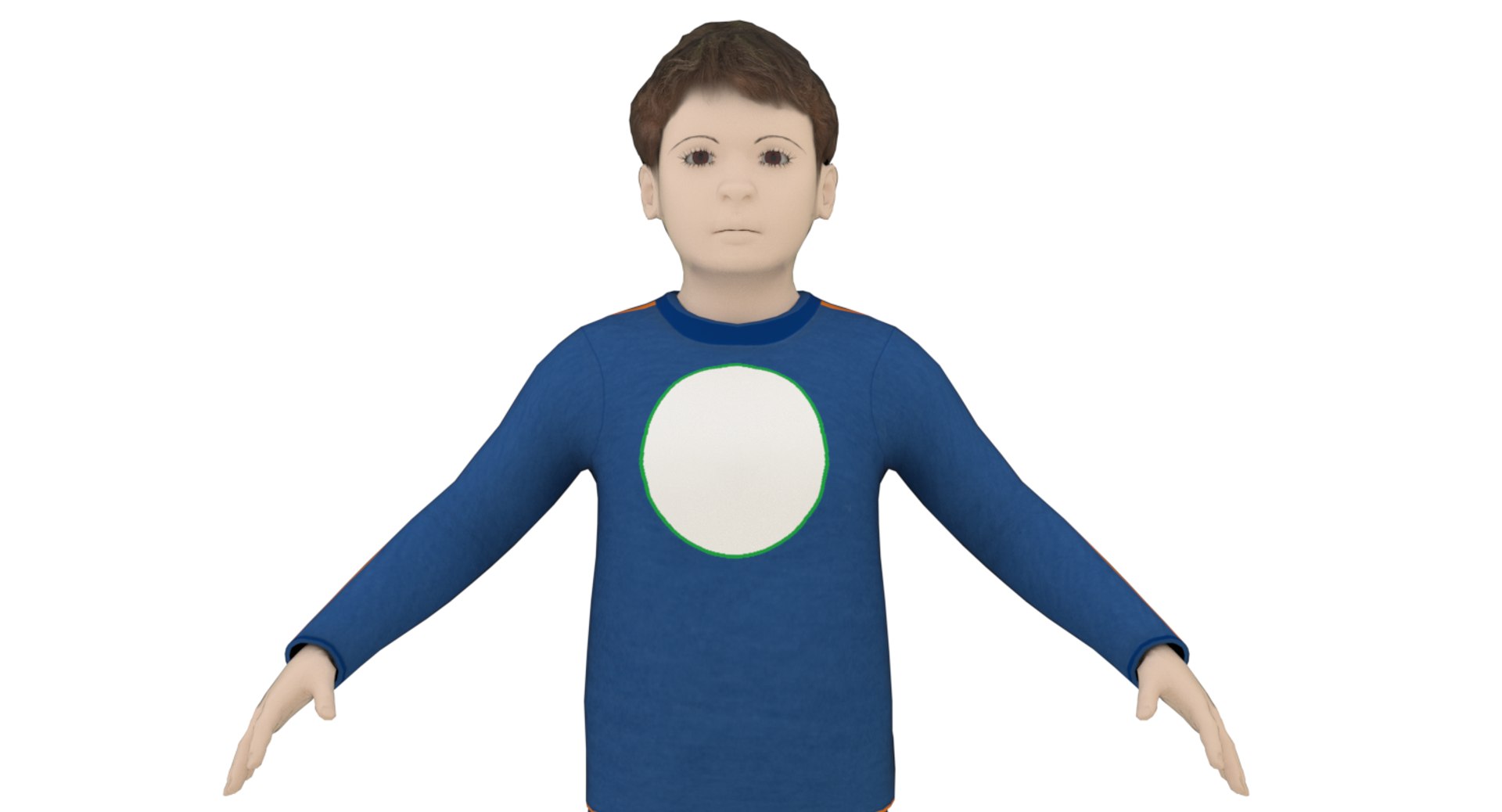 3D Model Blender Boy Years Old - TurboSquid 1352495