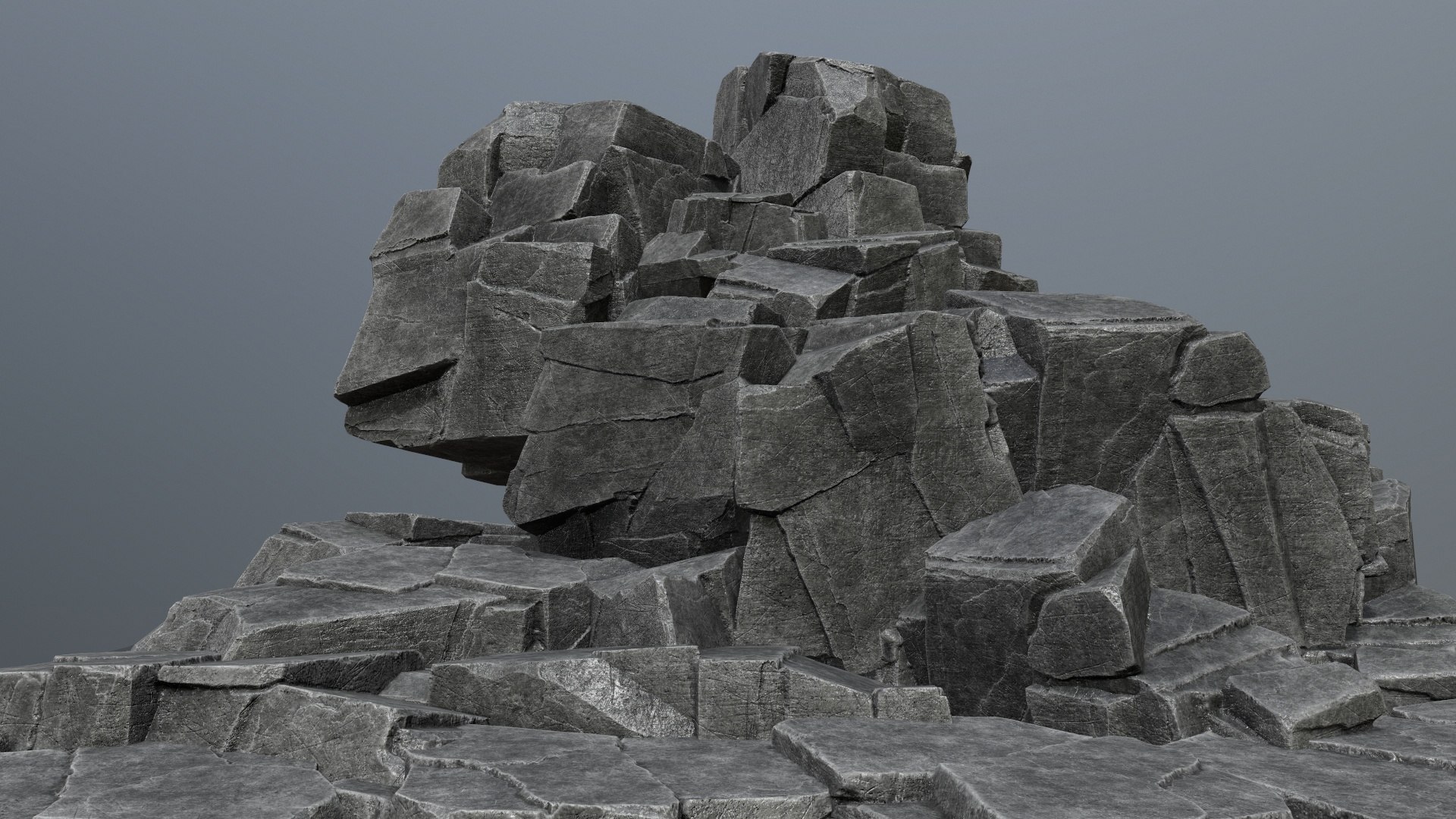 3D Model Rocks - TurboSquid 1889427