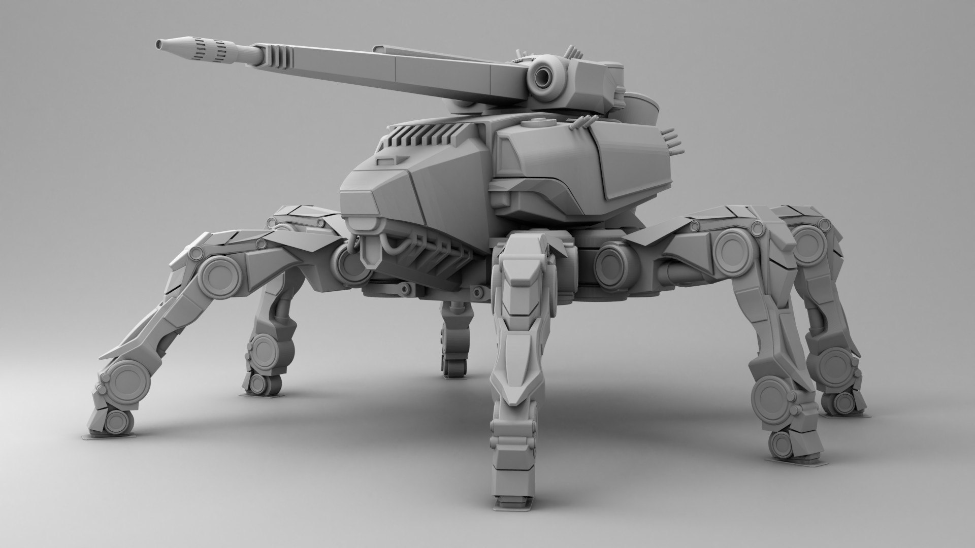 3D Robot Spider Model - TurboSquid 1668258