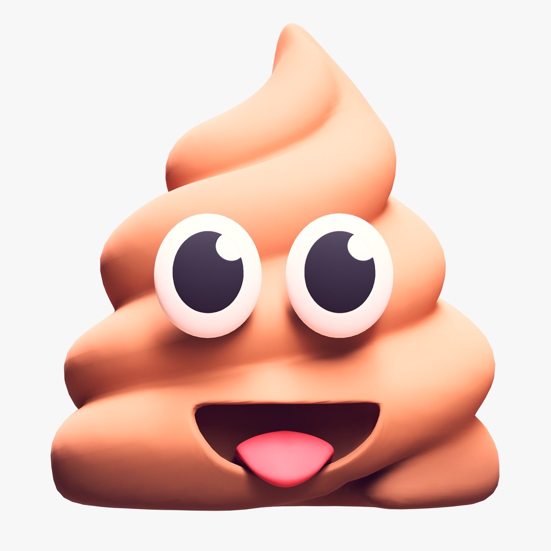 3D Smiling Faces Poop Emoji Collection - TurboSquid 1986811