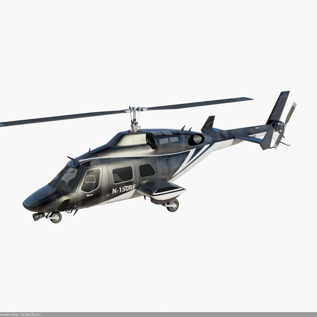 3d Bell 222 Model