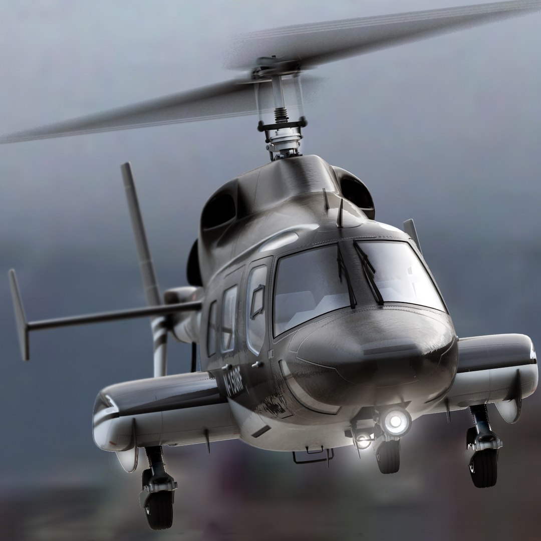 3d Bell 222 Model