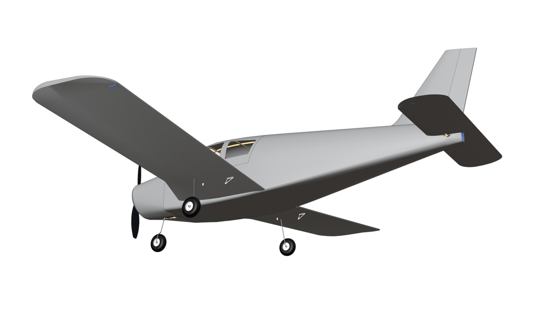 Piper PA-28 Cherokee RC Plane 3D Model 3D Model - TurboSquid 2316312