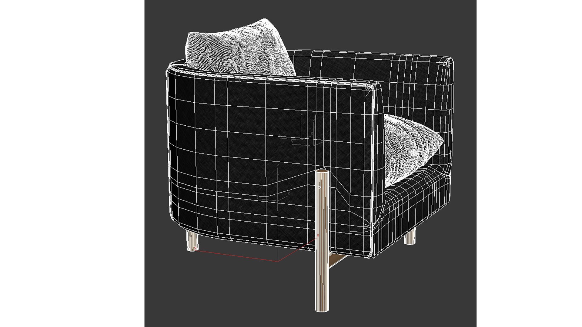 Verellen furniture Sullivan Club Chair model - TurboSquid 1971205