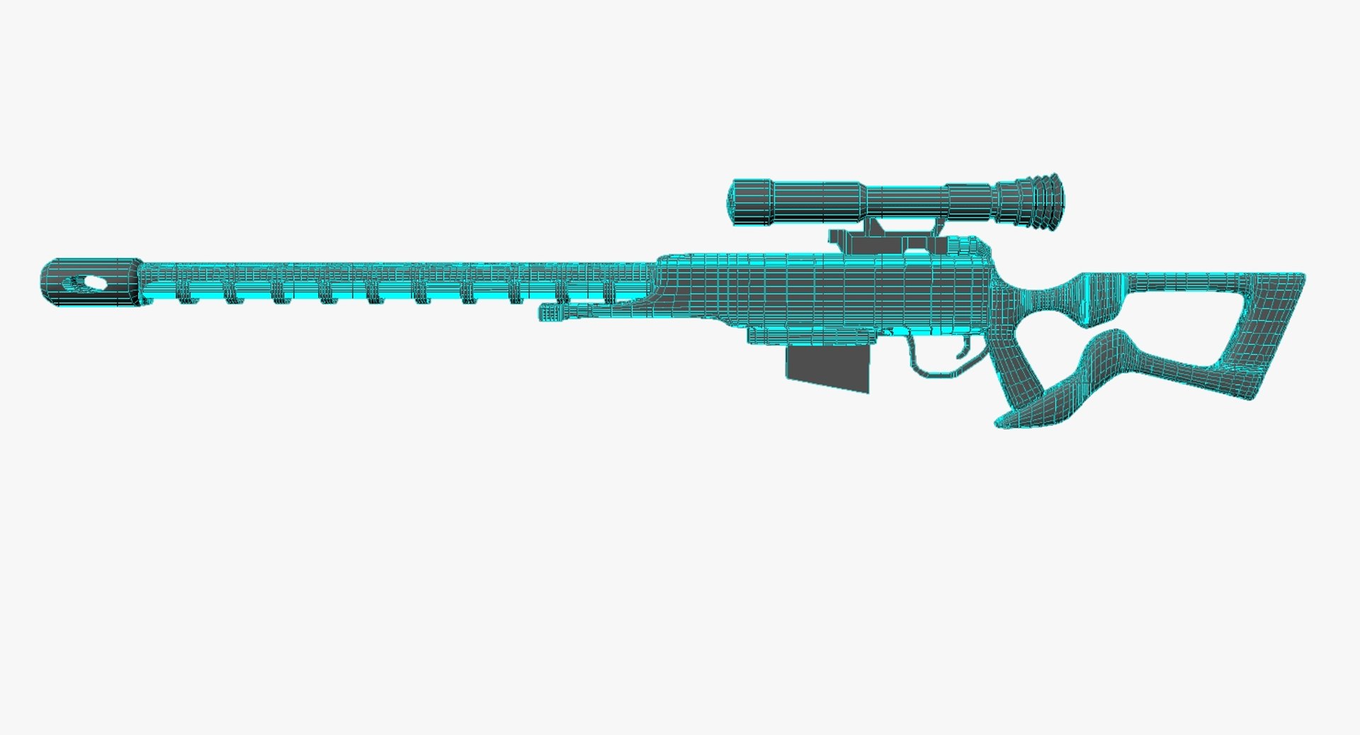 3d rifle fallout sniper