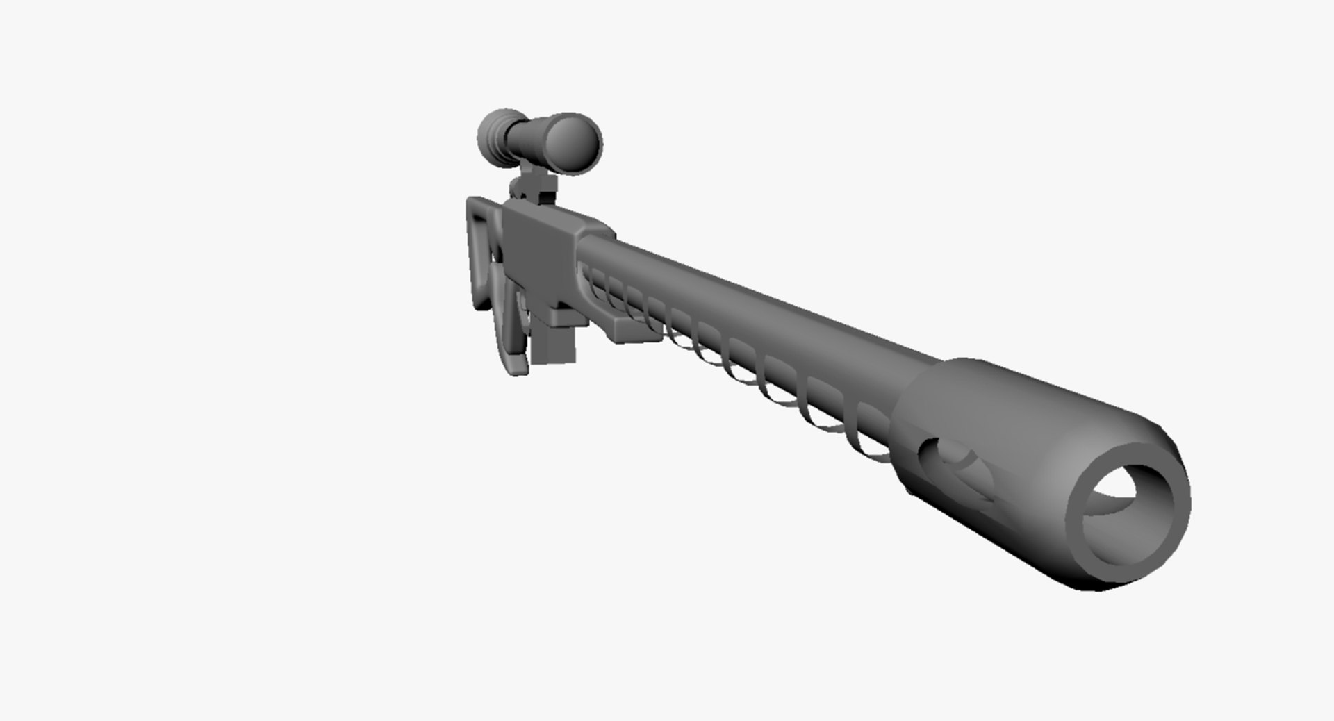 3d rifle fallout sniper