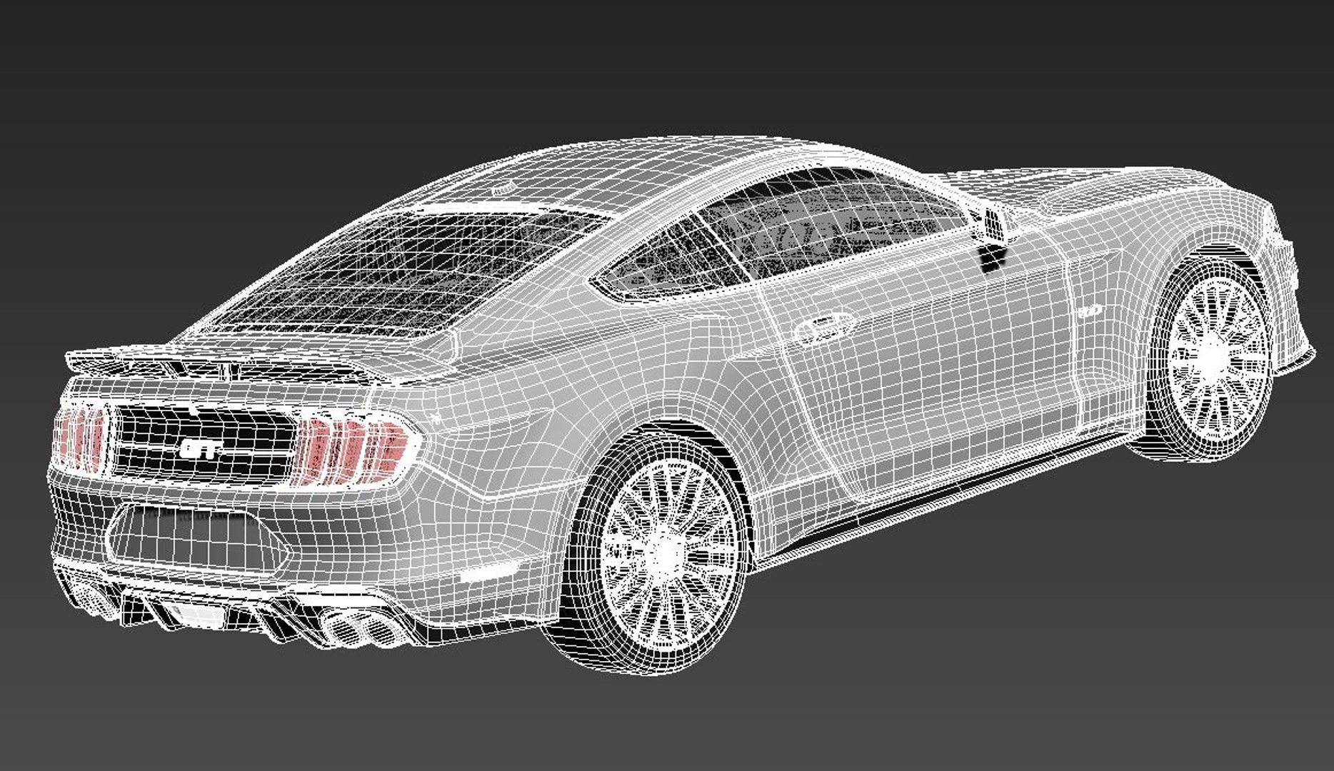 3D Model Mustang 2020 Gt - TurboSquid 1458890