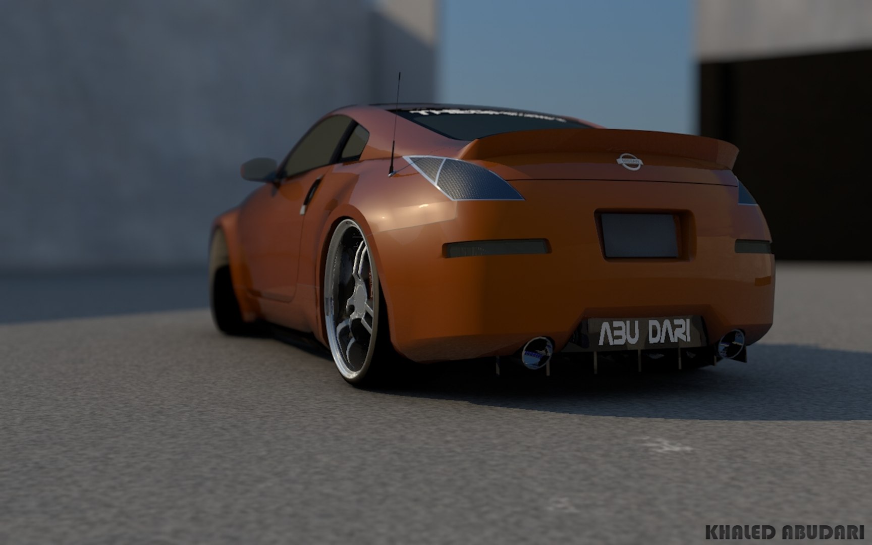 best nissan z 3d model