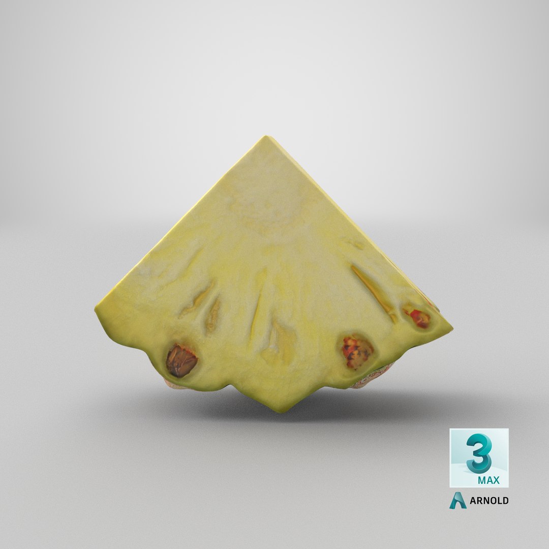 3D Pineapple Slice 3 - TurboSquid 2099843