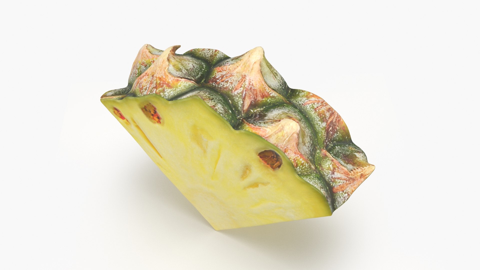 3D Pineapple Slice 3 - TurboSquid 2099843