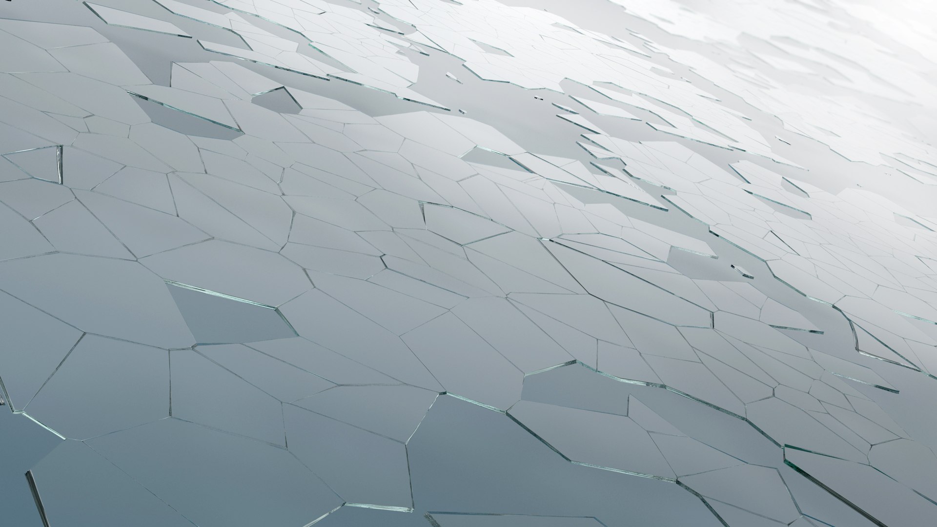 Broken glass heap model - TurboSquid 1448730