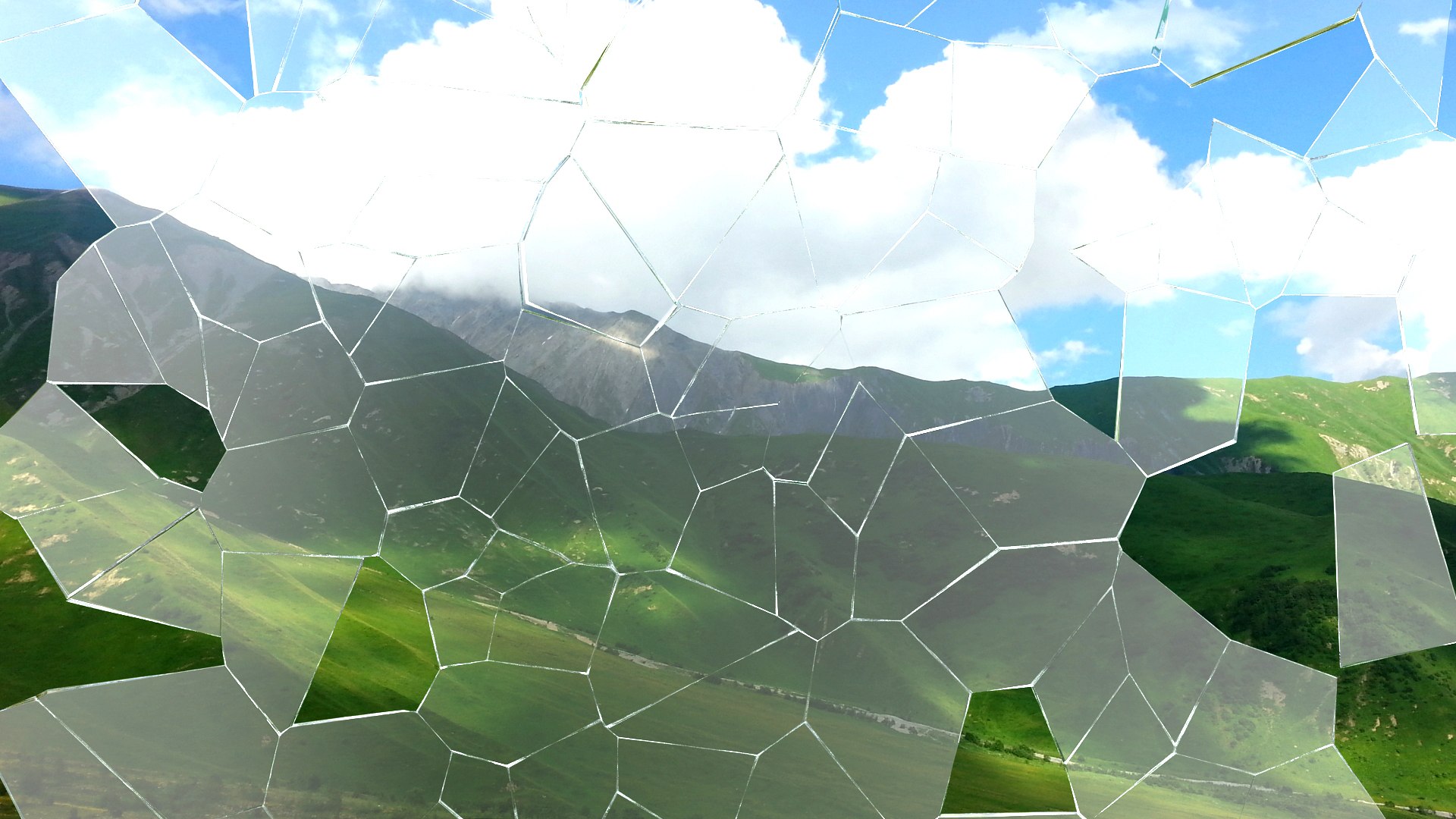 Broken glass heap model - TurboSquid 1448730