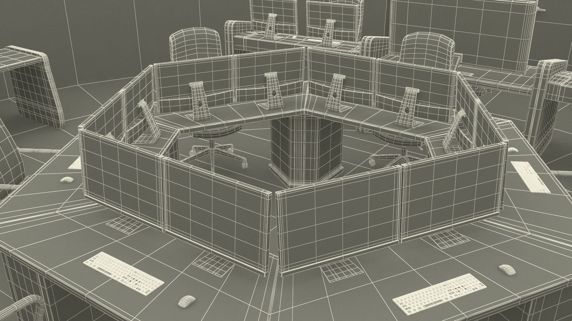 3D Military Command Center - TurboSquid 2267056