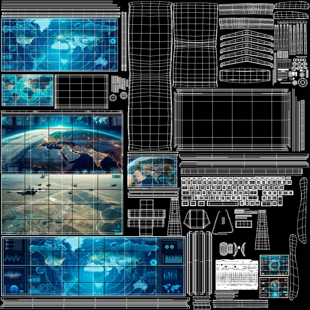 3D Military Command Center - TurboSquid 2267056