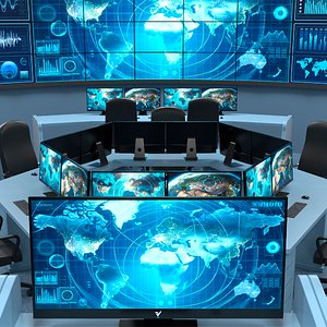 Free 3D Control-Room Models | TurboSquid