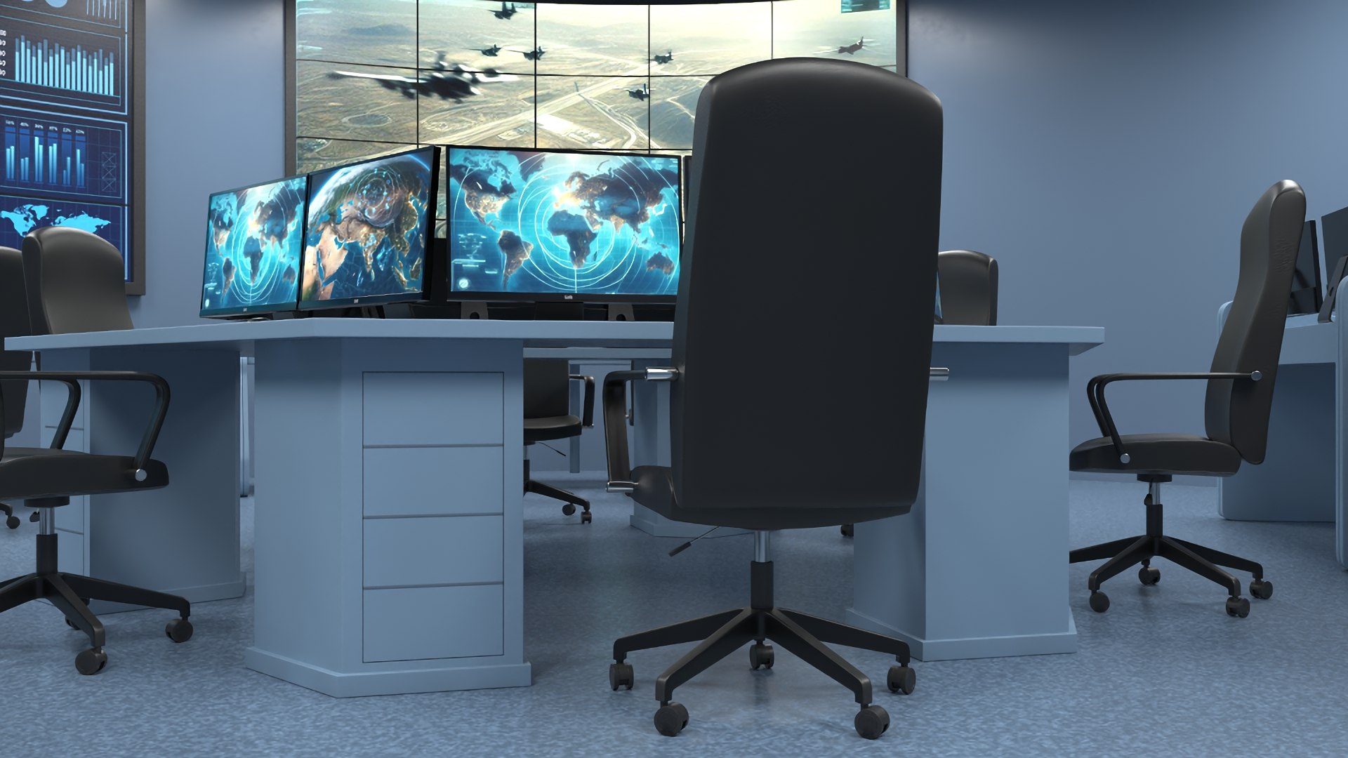 3D Military Command Center - TurboSquid 2267056