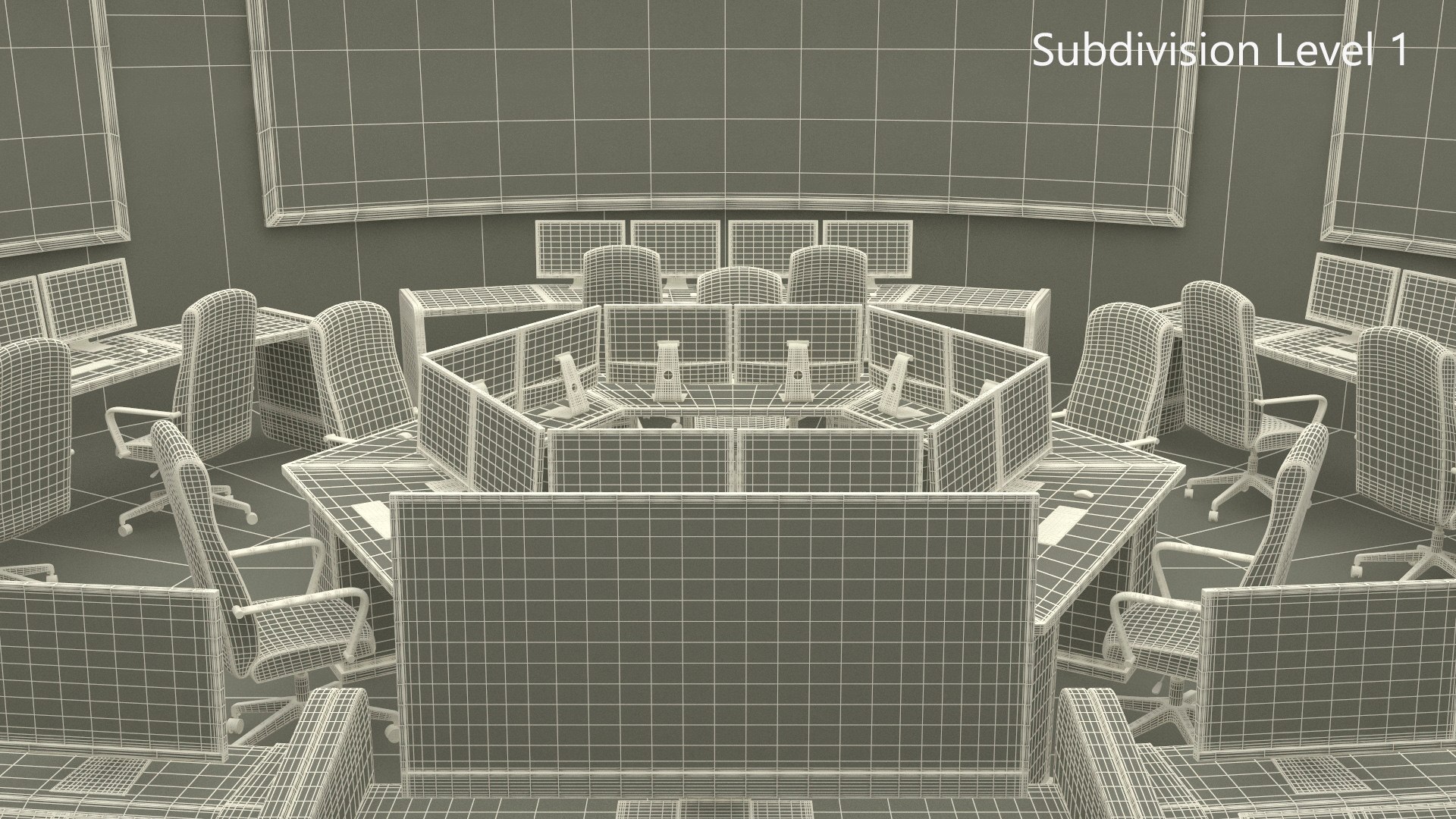 3D Military Command Center - TurboSquid 2267056