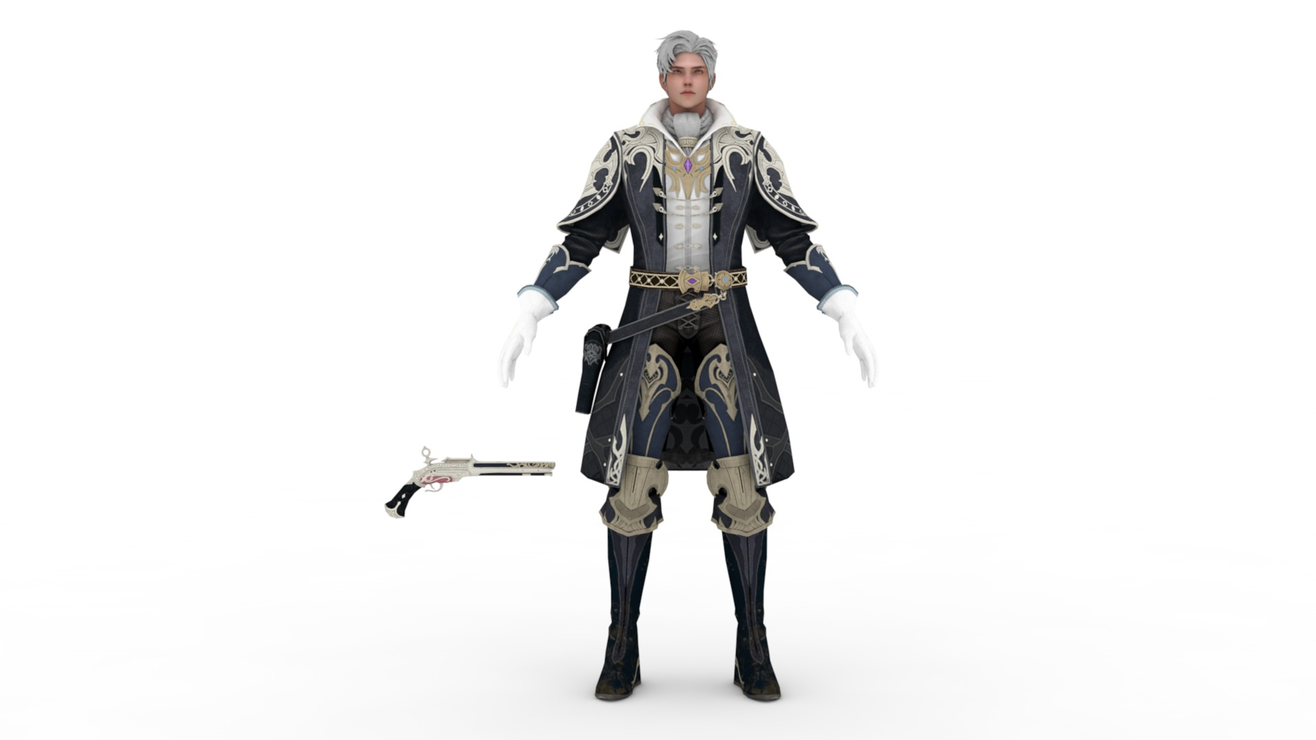 3D Prince Warrior Lord Royal Model Model - TurboSquid 1968903