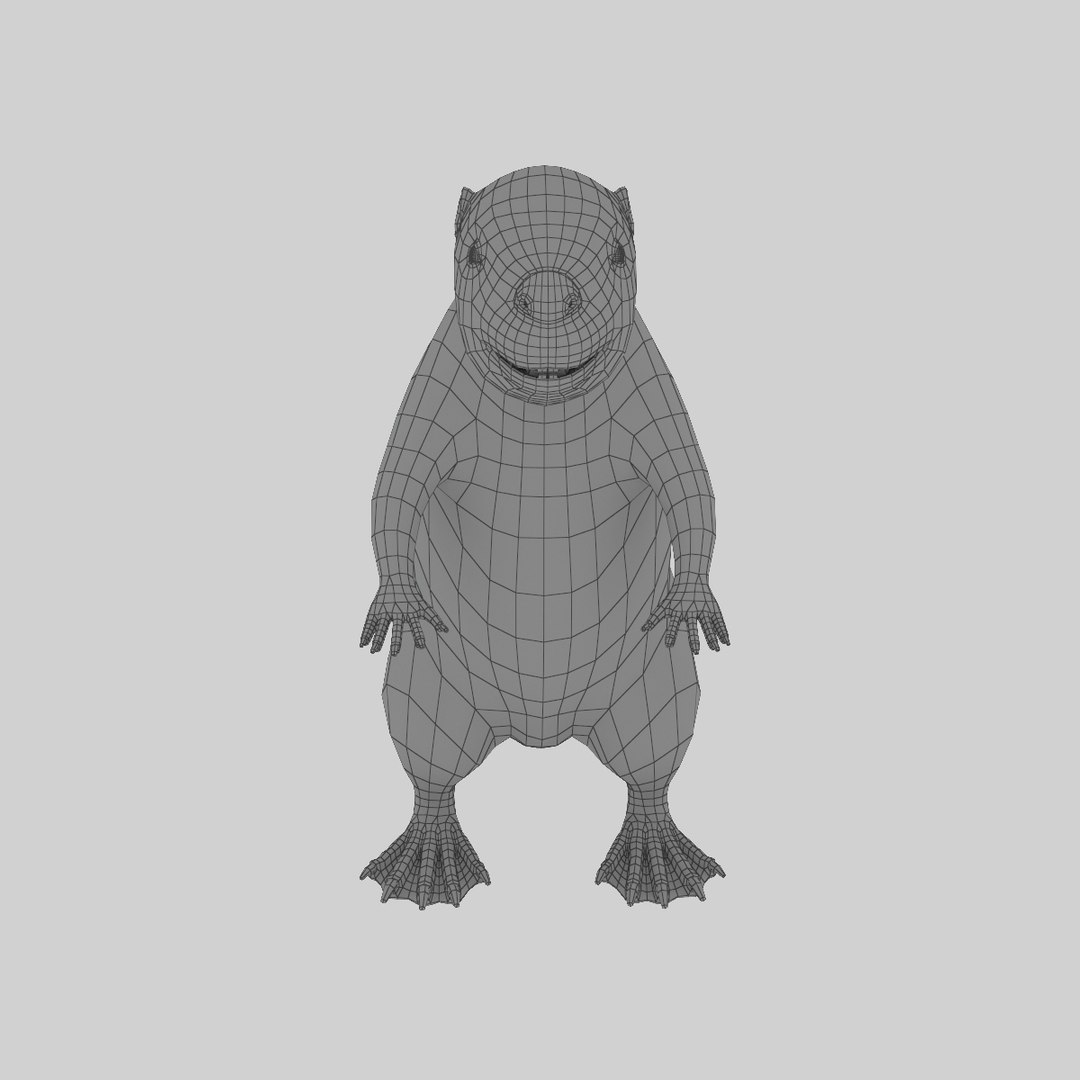 3d Model Beaver