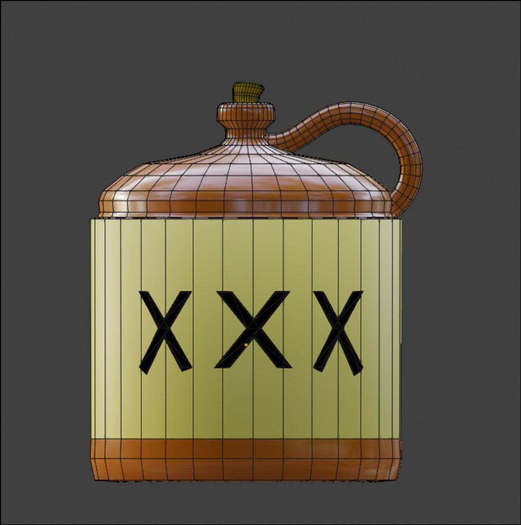 3D Beer Jug - TurboSquid 1614584