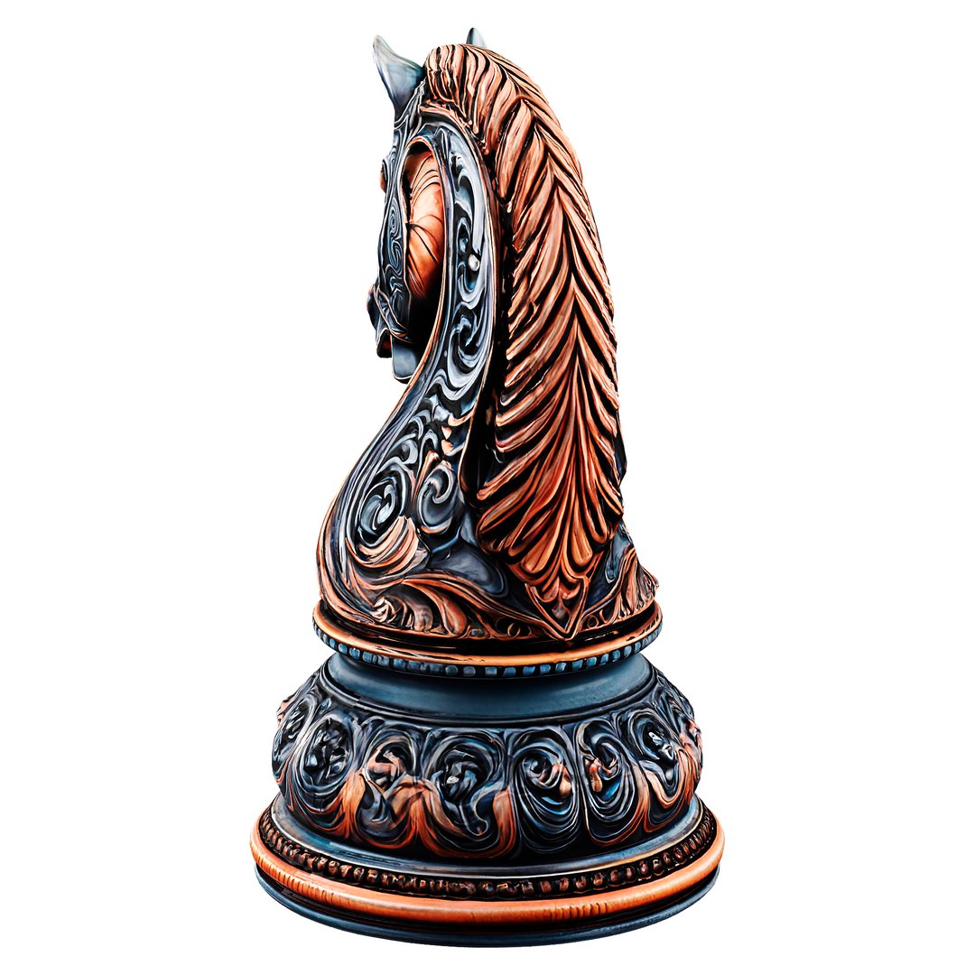 Horse Chess 3D Model - TurboSquid 2349152
