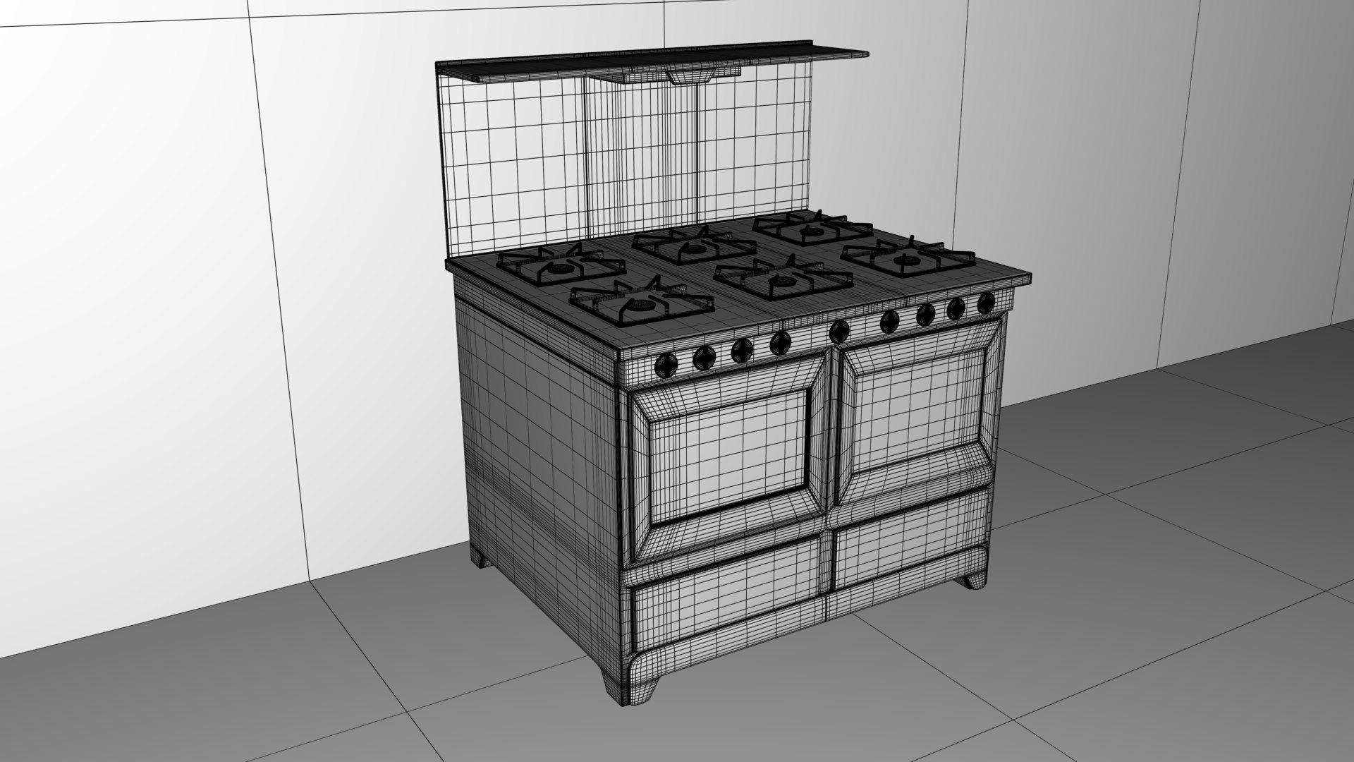3D stove model - TurboSquid 2089751