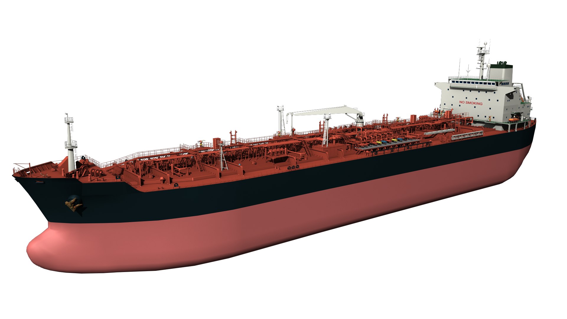 Oil Product Tanker 3D Model - TurboSquid 1254192