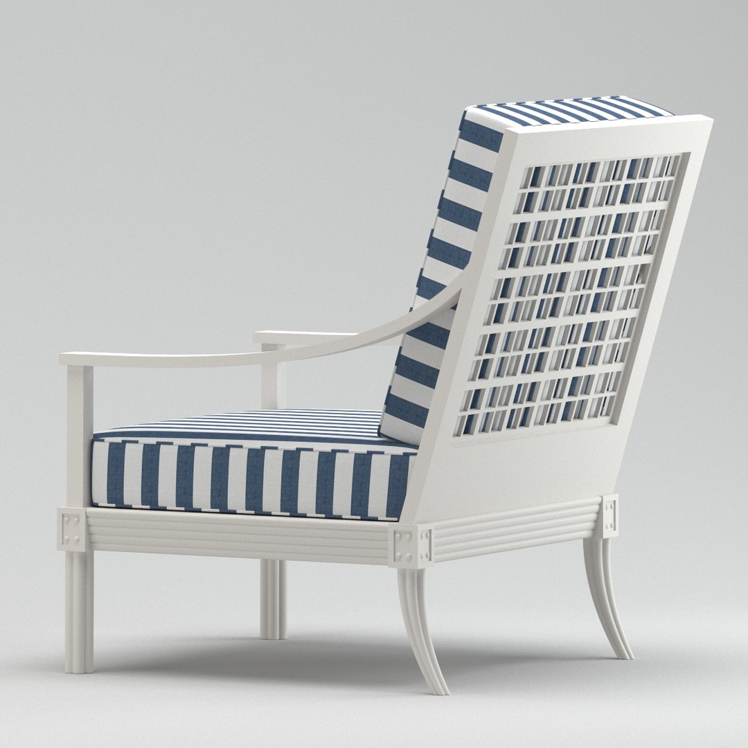 3D Quadratl Chaise Lounge - TurboSquid 1502544