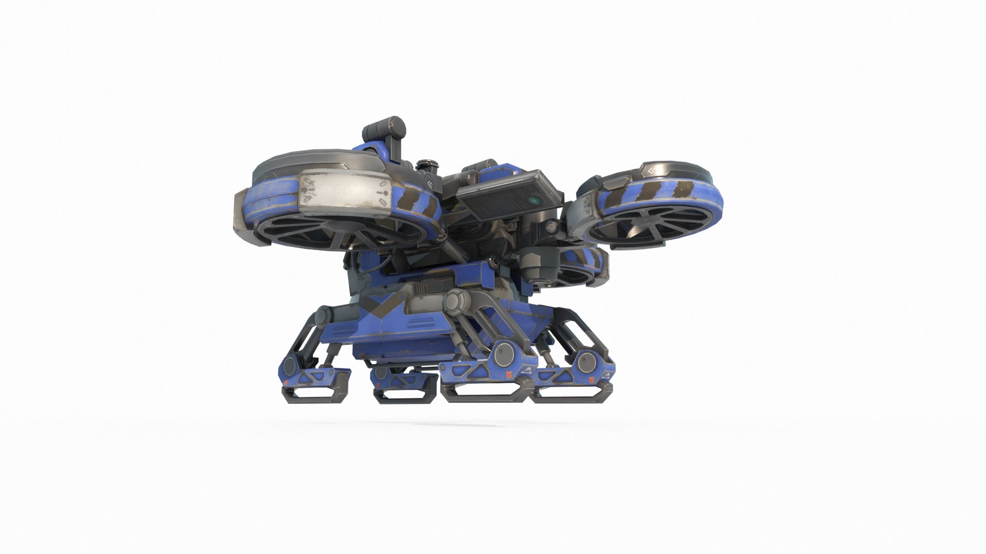 3D Science Fiction Surveillance Drone - TurboSquid 2311887