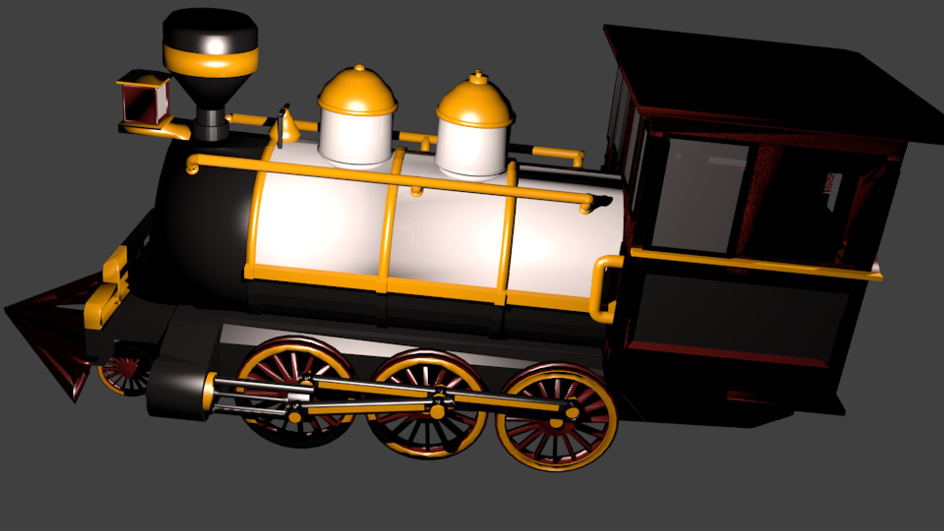 Free 3D Toy Train - TurboSquid 1403155