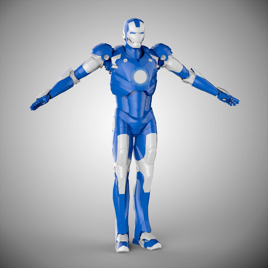 Iron Man 3D Model - TurboSquid 1797828
