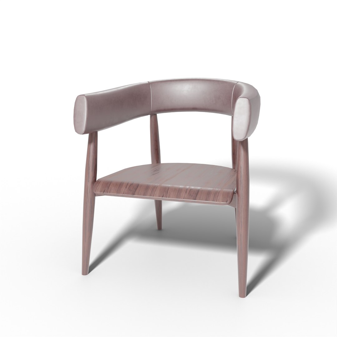 Yates Upholstered Cafe Chairhard Seat Model - TurboSquid 2243685