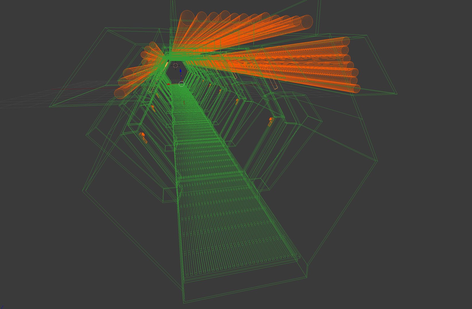 Sci-fi Cell Block 3D Model - TurboSquid 1317396