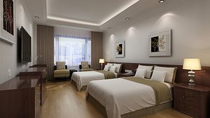 Hotel Room 3D Models for Download | TurboSquid