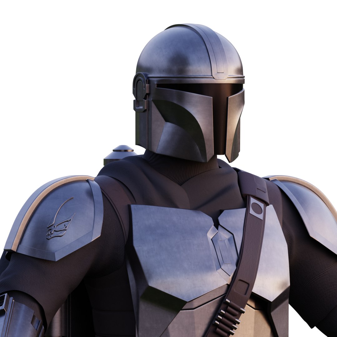 Mandalorian 3D Model - TurboSquid 1669985