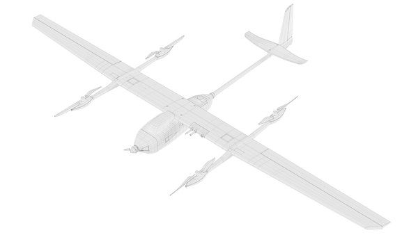 modelo 3d UAS Lockheed Martin Stalker VXE - TurboSquid 2087709