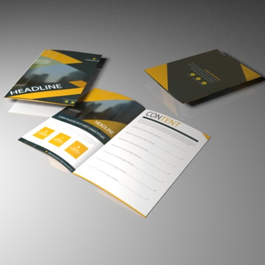 3D Model Booklet - TurboSquid 1473235