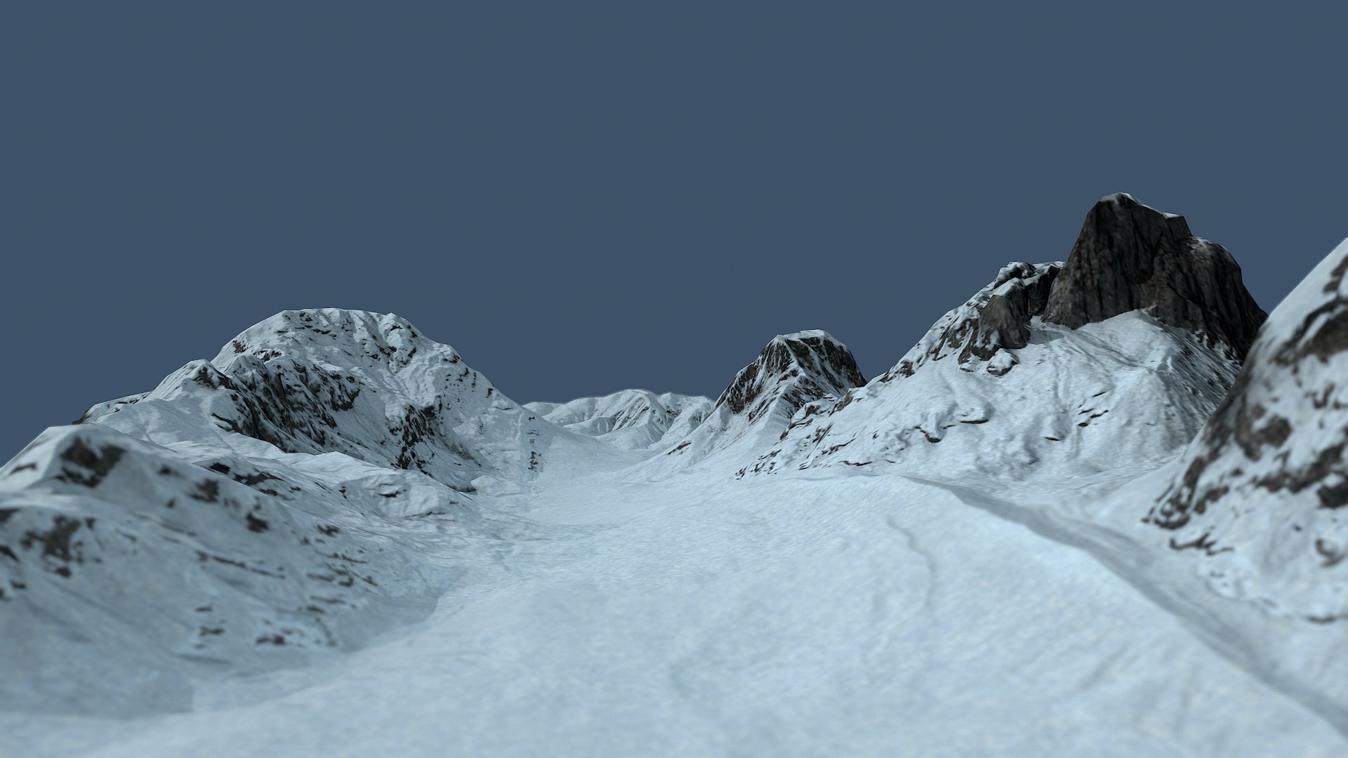 Land Ice Snow Model - TurboSquid 1406209