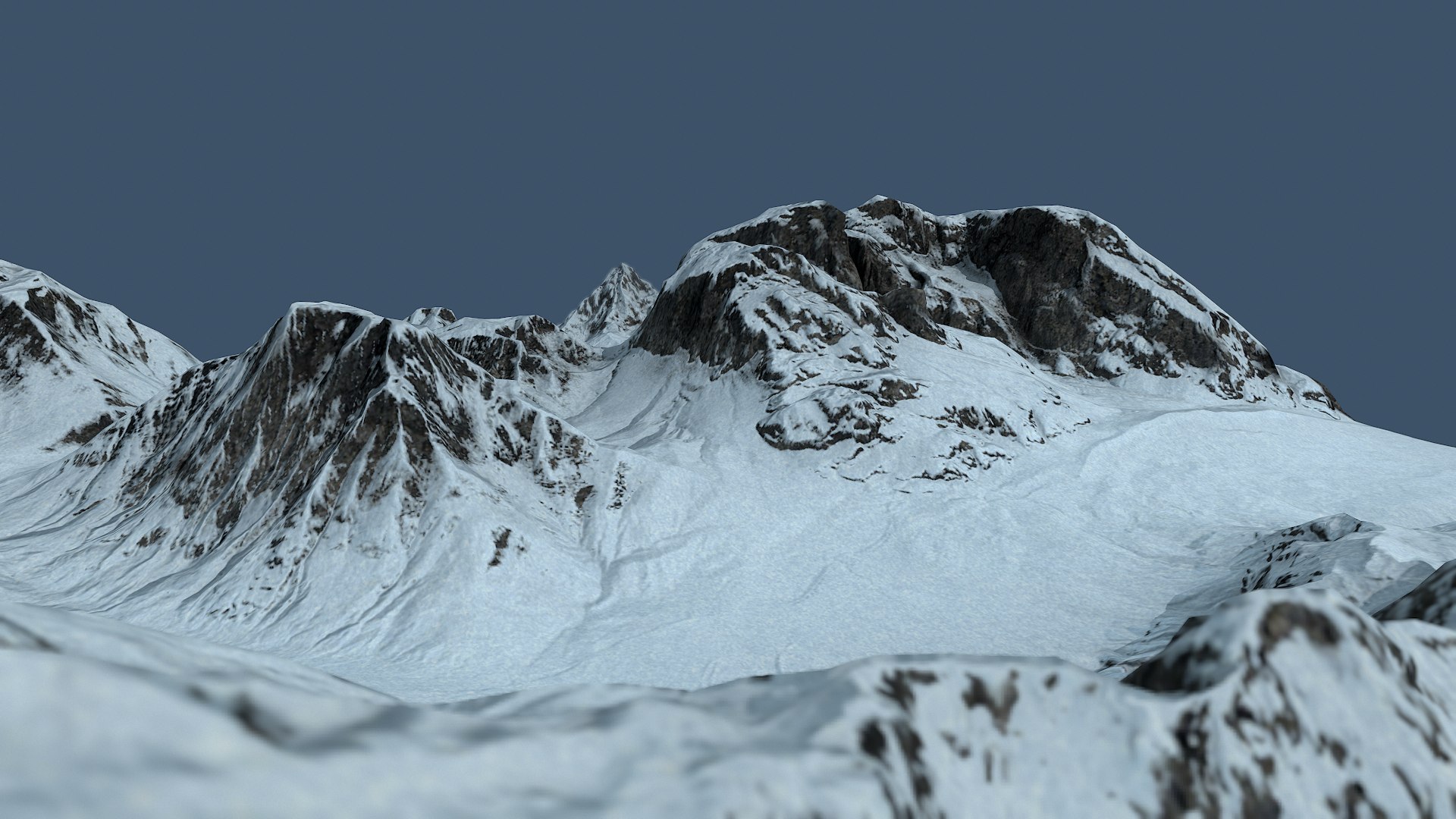 Land Ice Snow Model - TurboSquid 1406209