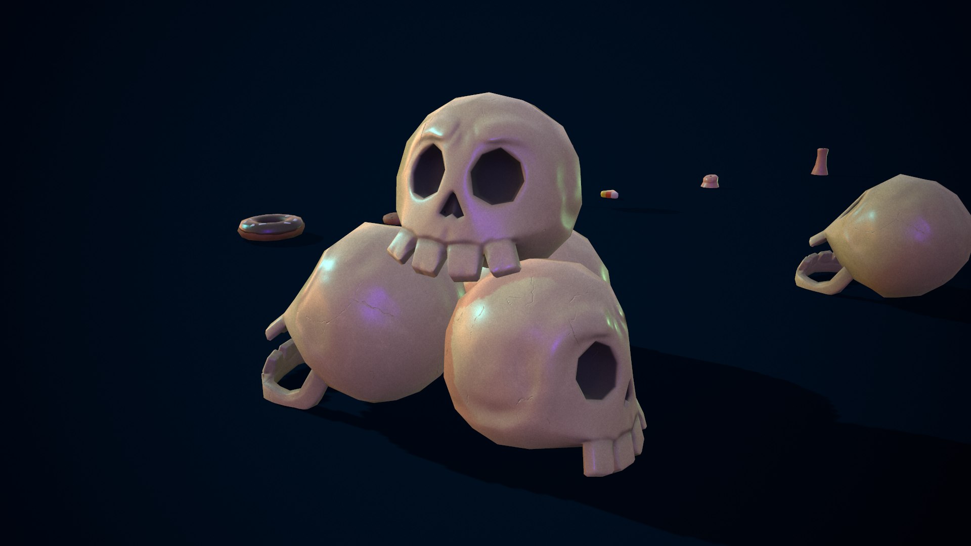 3D Spooky Pack V3 - Game-Ready 3D Halloween Assets - TurboSquid 2144939