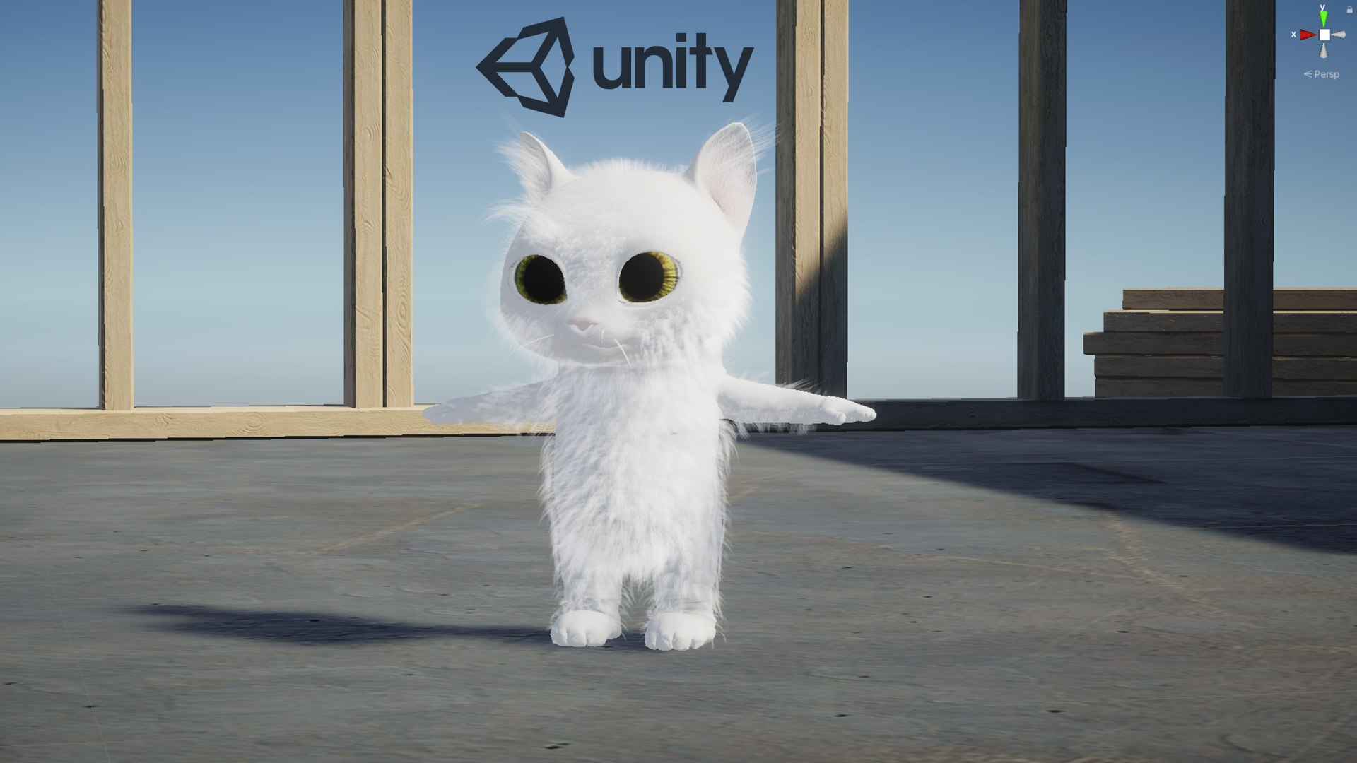 3D Humanoid Rigged Cat Character With Blendshapes - TurboSquid 1733233