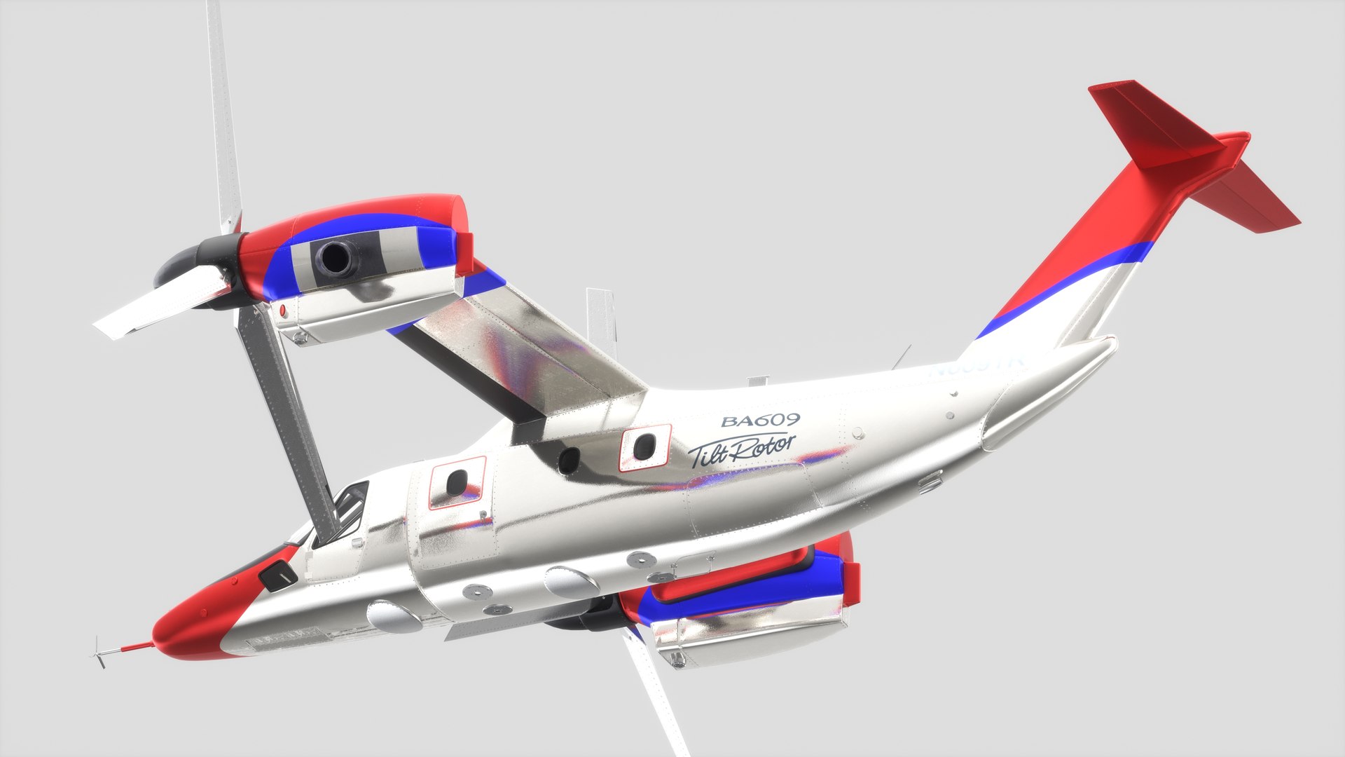 3D AgustaWestland AW609 Resque - TurboSquid 1761534