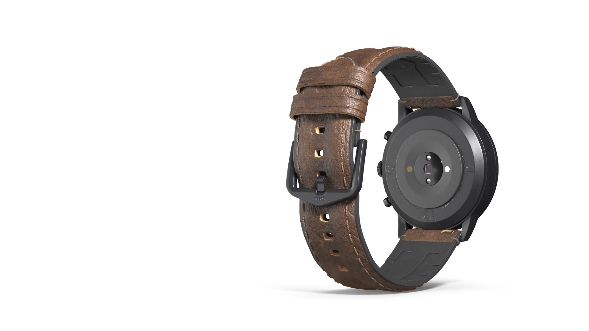 3D Fossil Hybrid Hr Smartwatch - TurboSquid 1618759